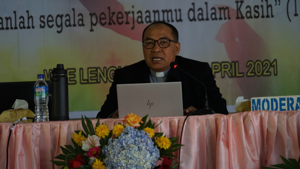 Input Uskup Ruteng dalam Sidang Pastoral Post Paskah, – Keuskupan Ruteng